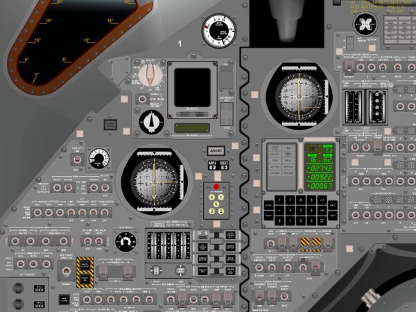 Panel Controls and Displays (CSM) - Project Apollo - NASSP