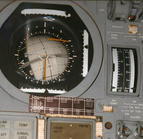 Flight Director Attitude Indicator (CSM) - Project Apollo - NASSP